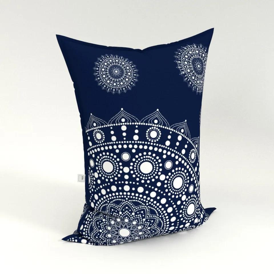 Sedací vak Pillow Mandala Tmavě modrá