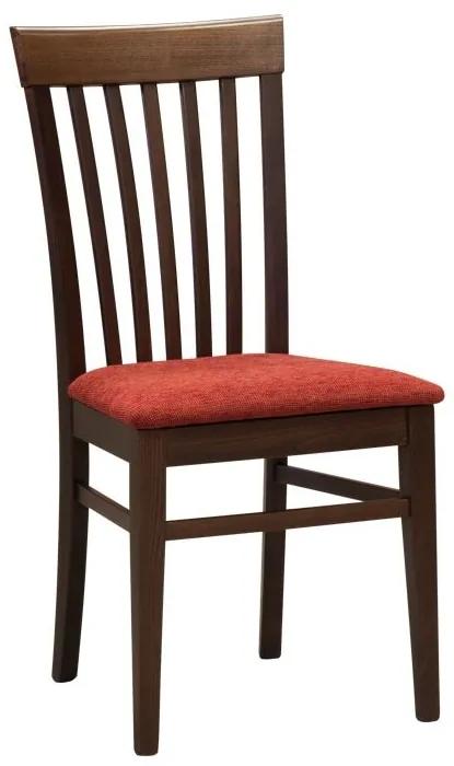 Stima Židle K2 s čalouněným sedákem Odstín: Bílá, Látky: BEKY LUX grigio 981