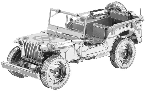 3d puzzle metal earth 3d puzzle jeep willys mb overland (iconx)