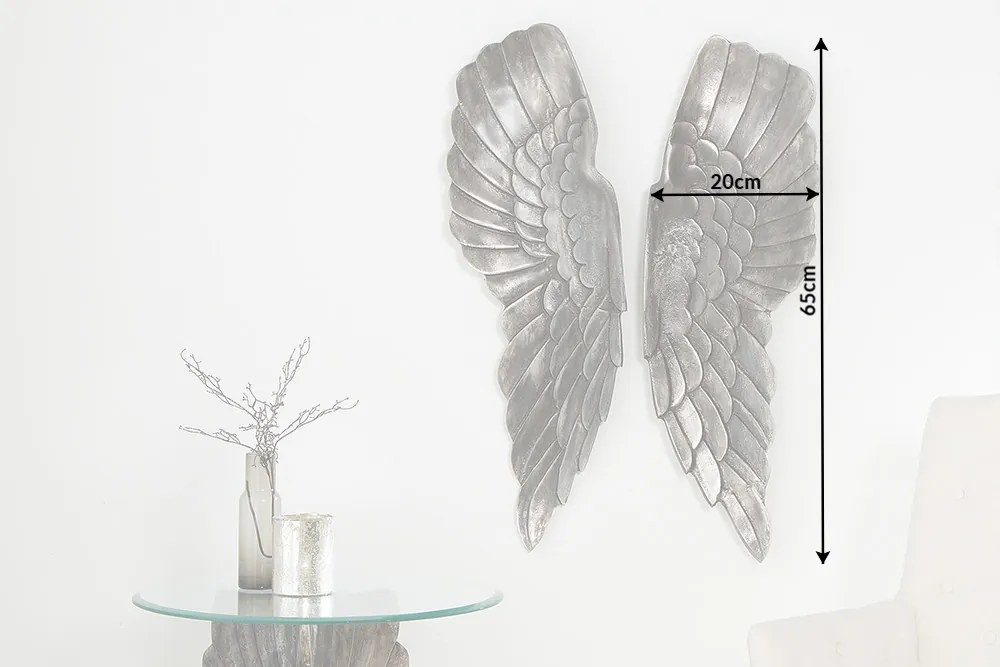 Nástěnná dekorace Angel 65 cm - skladem