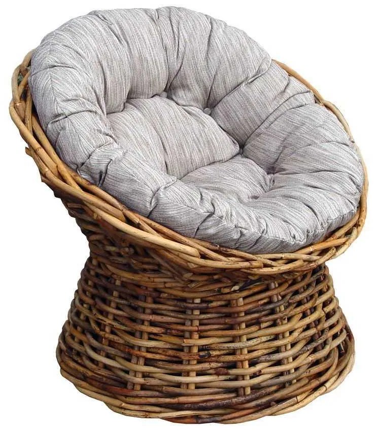 PAPASAN 120 cm ratanové křeslo CL