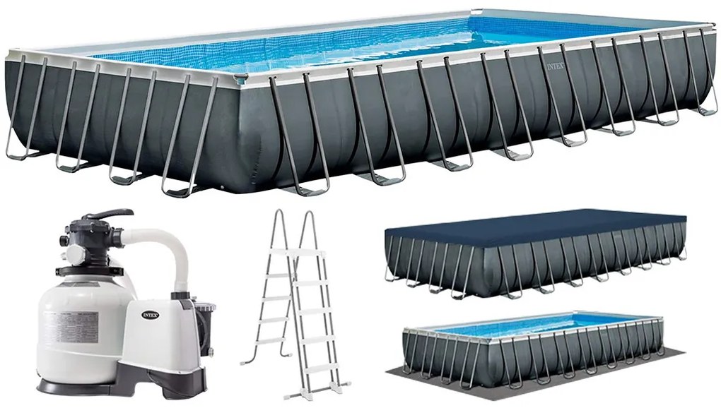 INTEX ULTRA XTR RECTANGULAR FRAME POOLS Bazén 732 x 366 x 132 cm 26368 NP