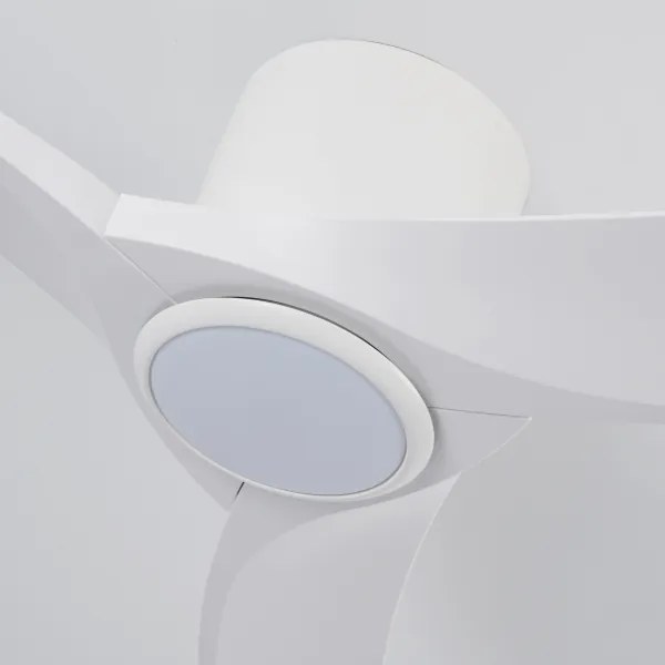 ZEVENTI - LED Stropní ventilátor ORBITO LED/24W/230V Wi-Fi Tuya bílá + DO