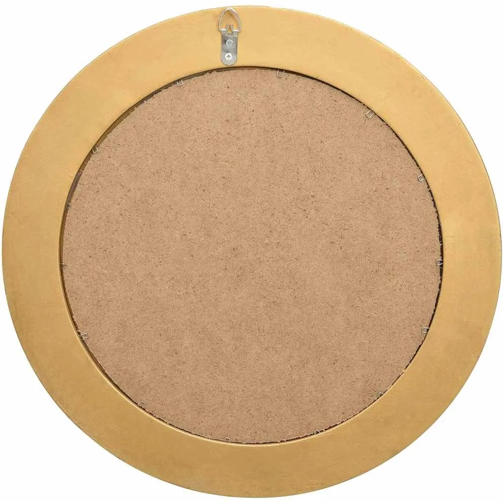 Nástěnné zrcadlo barokní styl 50 cm zlaté 320345