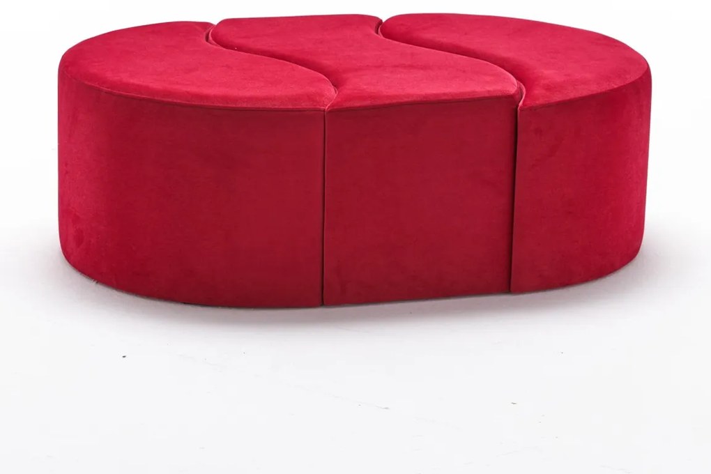 Taburet Alya Puf Red