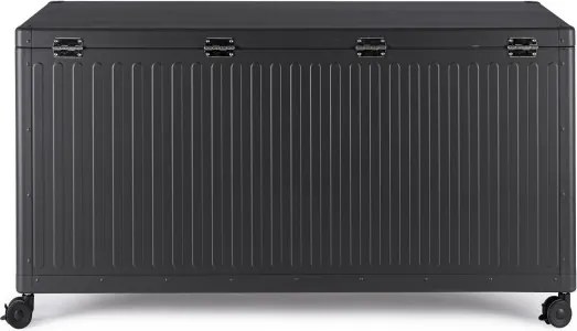 BIZZOTTO Zahradní úložný box OCEAN antracit 141x72 cm 0663970