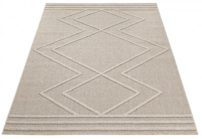 Ayyildiz koberce Kusový koberec Patara 4954 Beige – na ven i na doma - 140x200 cm