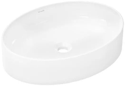 Hansgrohe Xuniva D - Umyvadlo na desku, 55x40 cm, bez přepadu, bílá 60165450