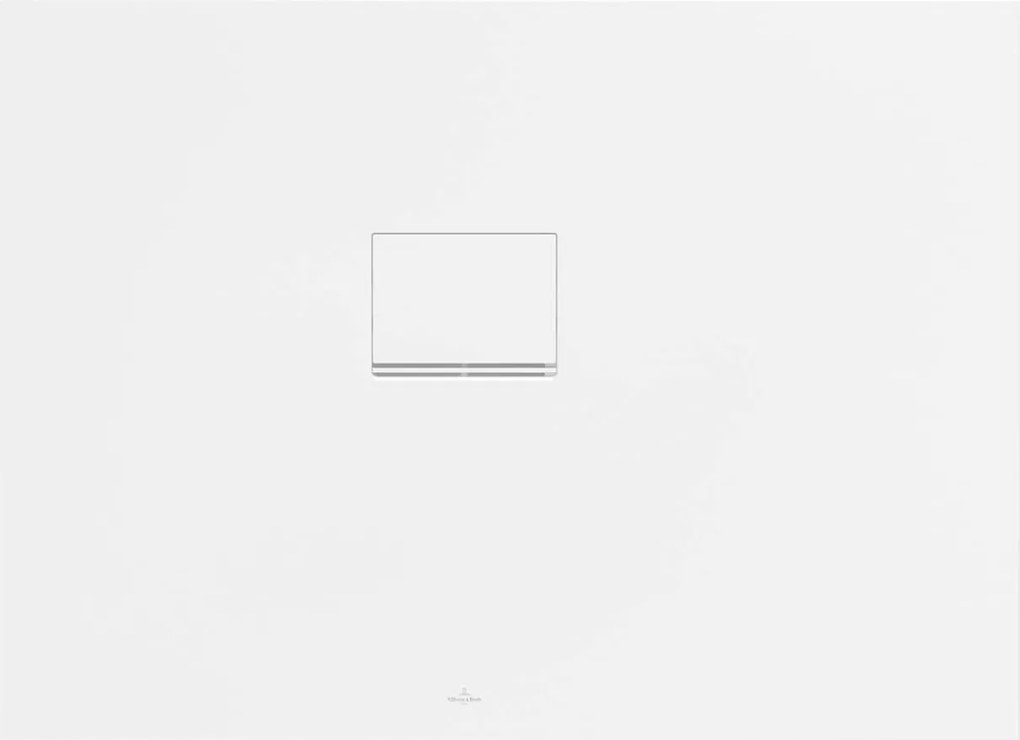 Villeroy & Boch Squaro Infinity - Sprchová vanička, 110x80 cm, Stone White UDQ1180SQI2LV-RW