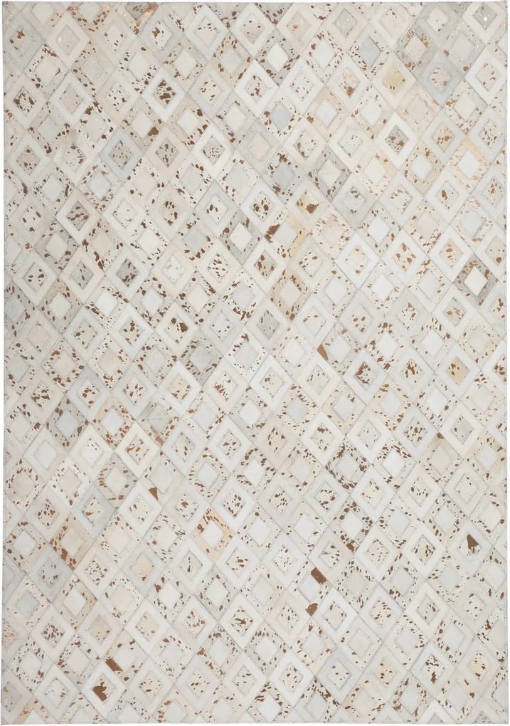 XXXLutz KOŽENÝ KOBEREC, 160/230 cm, barvy chromu, šampaňská Kayoom - Online Only koberce & rohožky - 005937176901