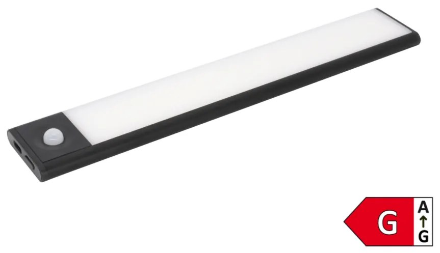 LED svítidlo MANA 3,5W 270lm 1500mAh 400x40x8,8mm bílá teplá