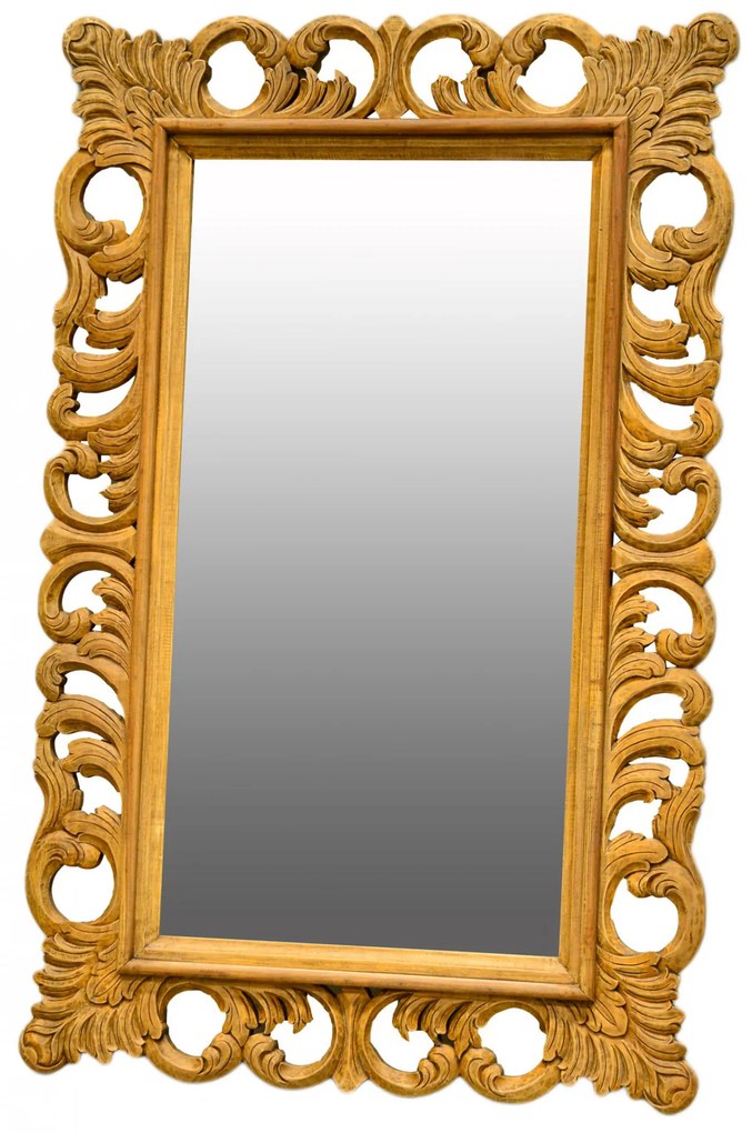 Bramble Furniture Zrcadlo Clara, přírodní odstín