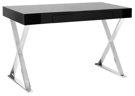 Designový kancelářský stůl Serie X, černá