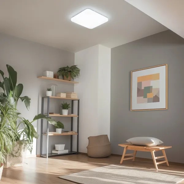 Brilagi - LED Stm. strop. svítidlo SMART LED/36W/230V 53x53 cm Wi-Fi Tuya + DO