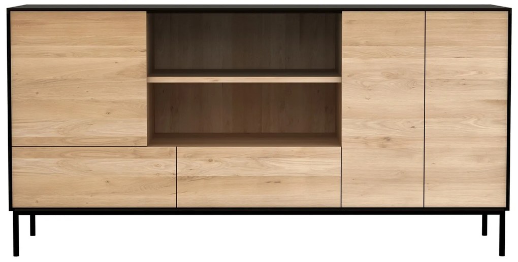 Ethnicraft designové komody Blackbird - 3 doors/ 2 drawers