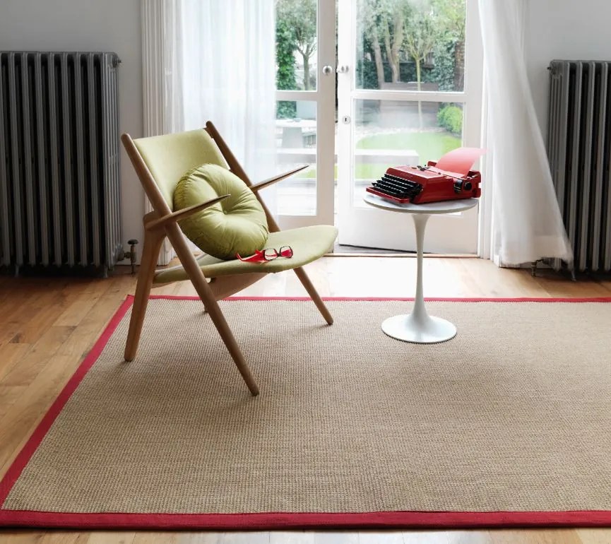 Béžový koberec Flopsy Red Rozměry: 68x240 cm