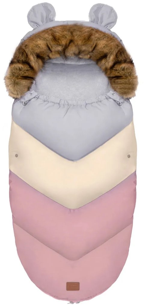 Dětský spací pytel Teddy Pro-V Pastel růžový