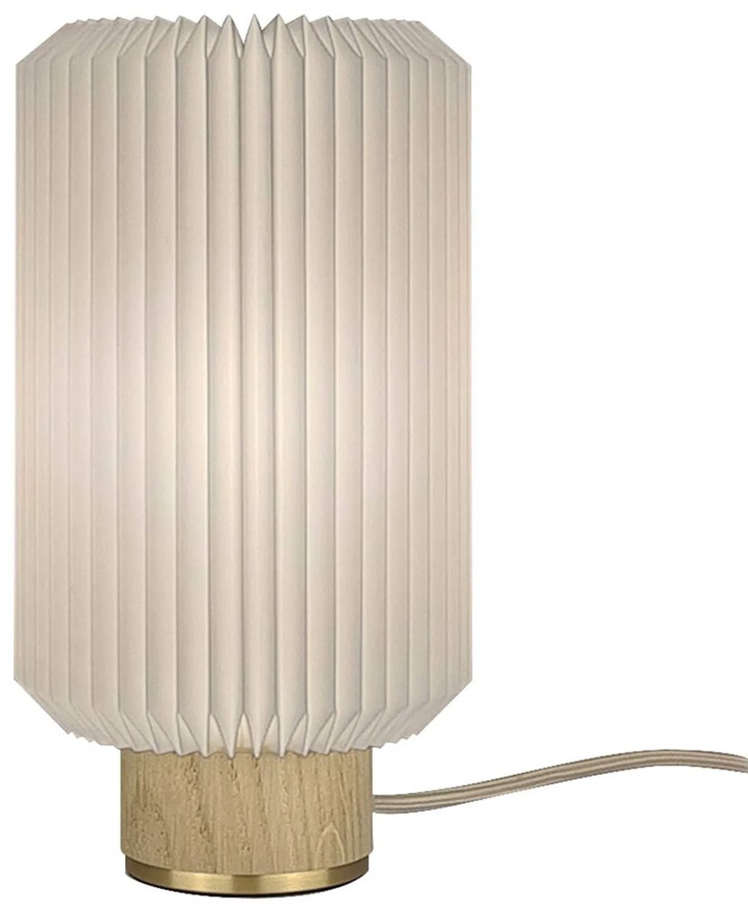LE KLINT Cylinder stolní lampa, dub světlý, Ø 14cm