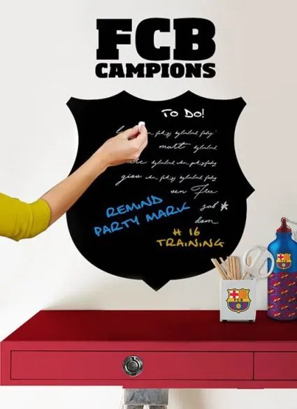 IMAGICOM Samolepka na zeď tabule FC Barcelona 50x70 cm