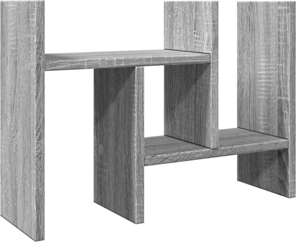 vidaXL Stolní organizér 34,5x15,5x35,5 cm kompozitní dřevo [848057] Barva: dub sonoma