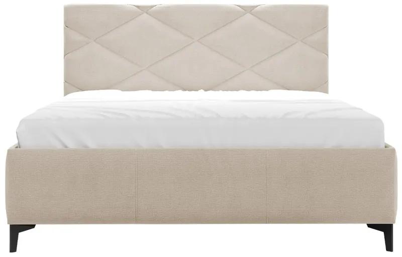 Čalouněná manželská postel Lanoi, Rozměr postele: 140 x 200 cm, Potah: Breeze 11