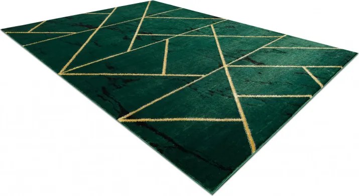 Kusový koberec Emerald geometric 1012 green and gold, 240x330, zelená, chodba / predsieň, Dywany Łuszczów