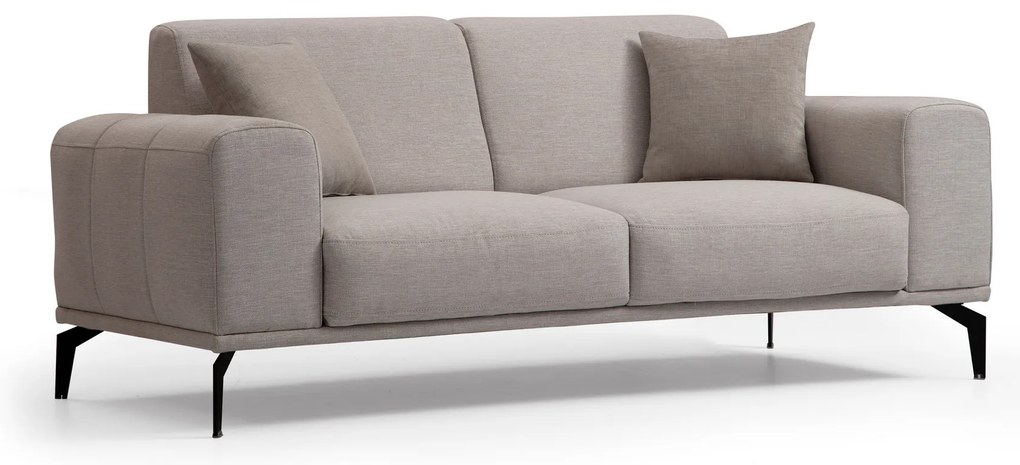 Hanah Home Dvoumístná pohovka NIKEA světle šedá 560ARE1512