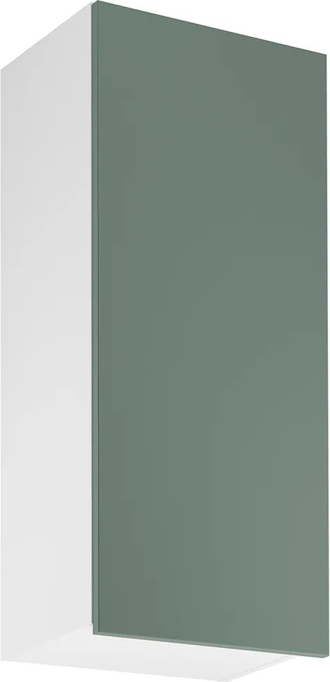 SORENTO jv | horní skříňka G45 policová | 45 cm | LEVÁ | bílá/zelená