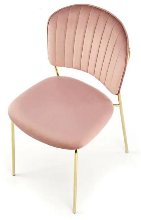 Intesi Židle Rachel růžová