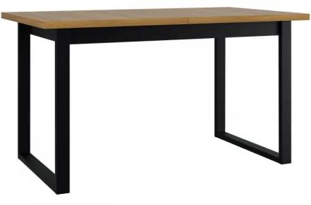 Rozkládací jídelní stůl Elarno 80 x 140/180 III, Barva dřeva: bílá-L