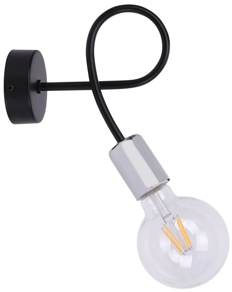 Nástěnné svítidlo Edison, výběr ze 3 barev,