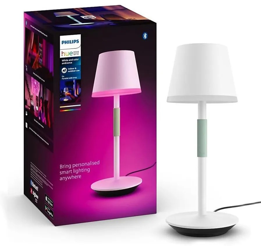 Philips-LED RGBW Stmívatelná dotyková lampa Hue GO LED/6,2W/230V 2000-6500K IP54