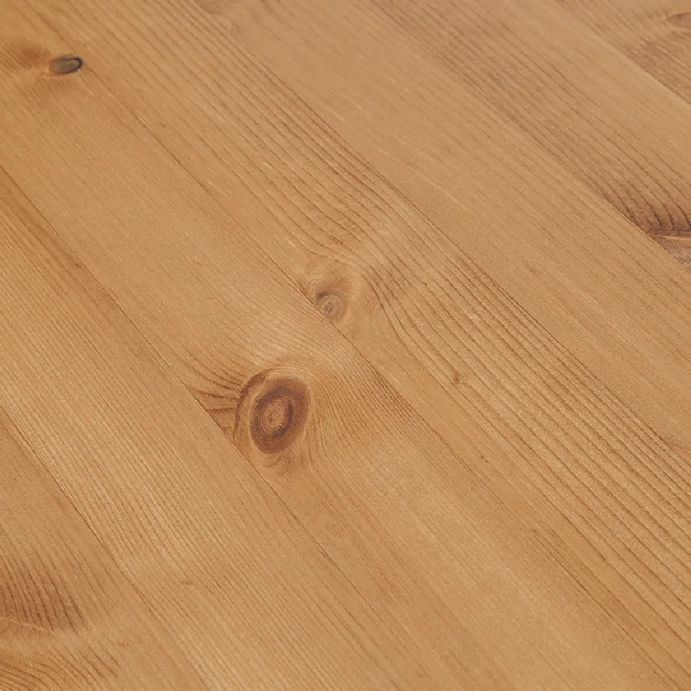 Massive home | Belluno Elegante bílá komoda 3D3S z masivu s dubovou deskou