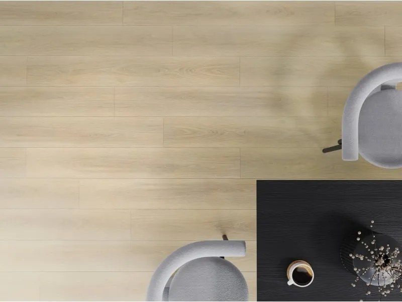 Mexen Kinston vinylové panely 1240 x 182 mm SPC 6,5 mm, podložka IXPE 1,5 mm, 4 V-Fuga, Dub - F1057-1240-182-505-4V1-01