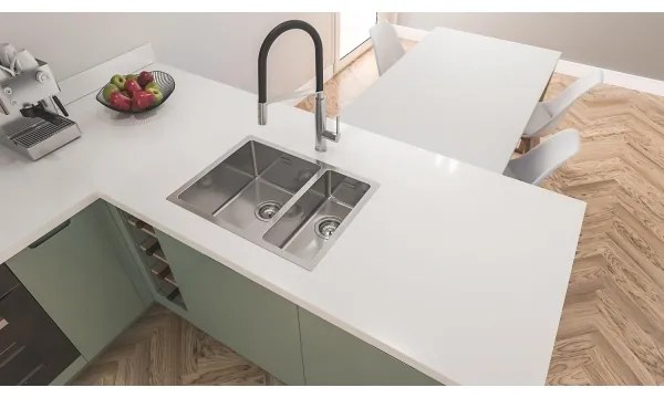 GROHE 31575SD1 - Kuchyňský dřez K700U 760 × 450 mm nerez