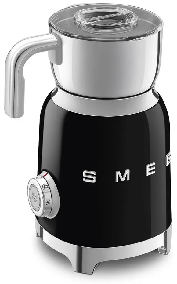 Černý elektrický šlehač mléka Retro Style – SMEG