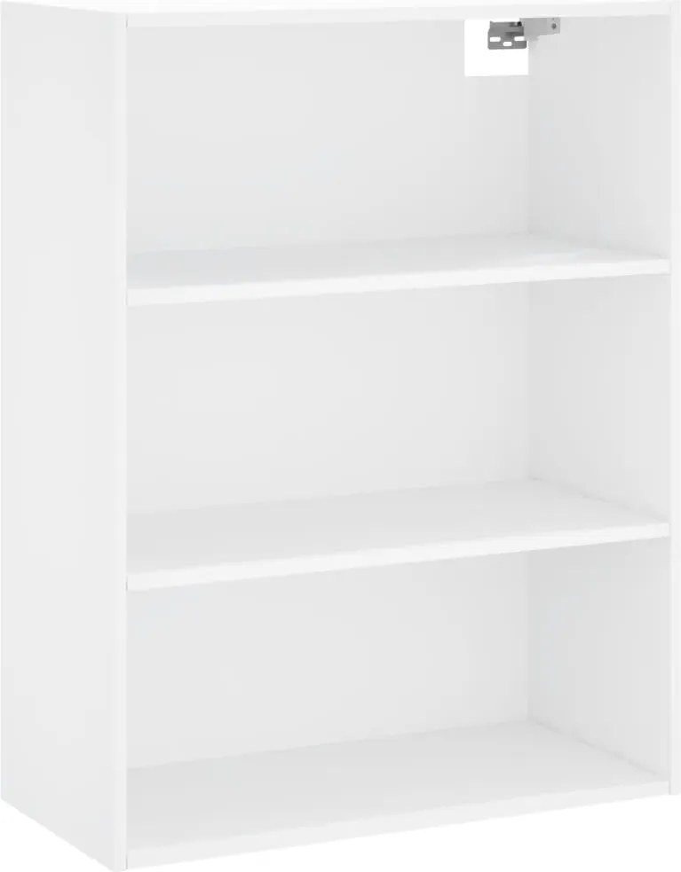 Skříň highboard bílá 69,5 x 34 x 180 cm kompozitní dřevo 3190037