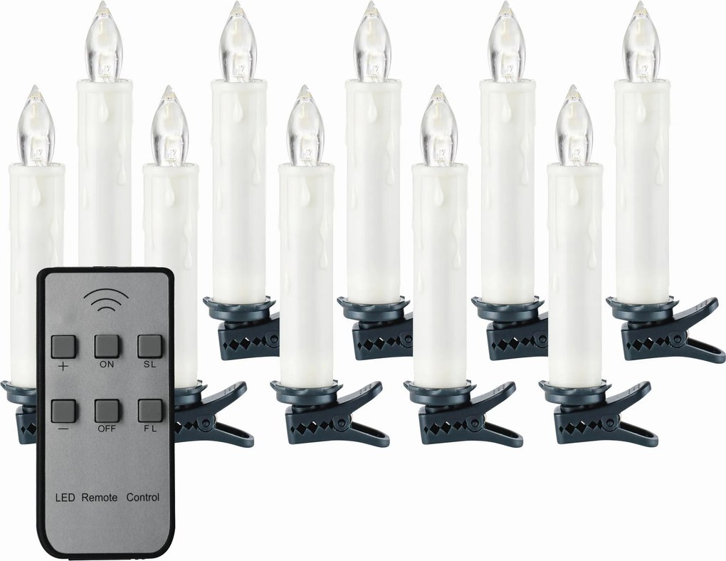 XXXLutz SADA LED SVÍČEK X-Mas - Vánoční osvětlení - 0039700003