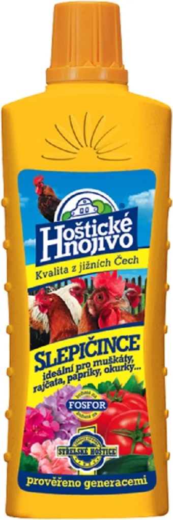 Hoštické hnojivo Slepičince tekuté 500 ml