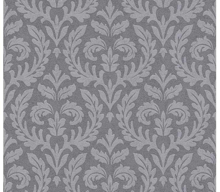 Vliesová tapeta 35890-3 barokní šedá / Tapety na zeď 358903 (0,53 x 10,05 m) A.S.Création