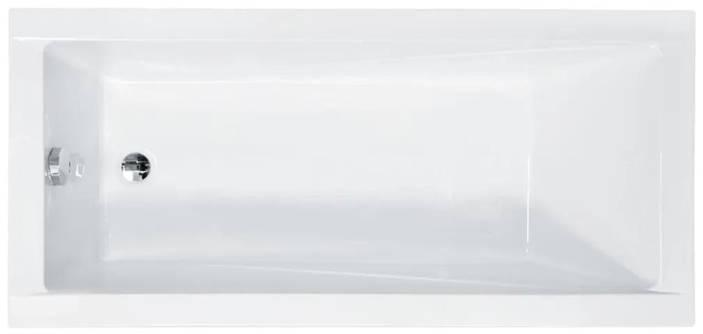 Besco Modern obdélníková vana 160x70 cm bílá #WAM-160-MO