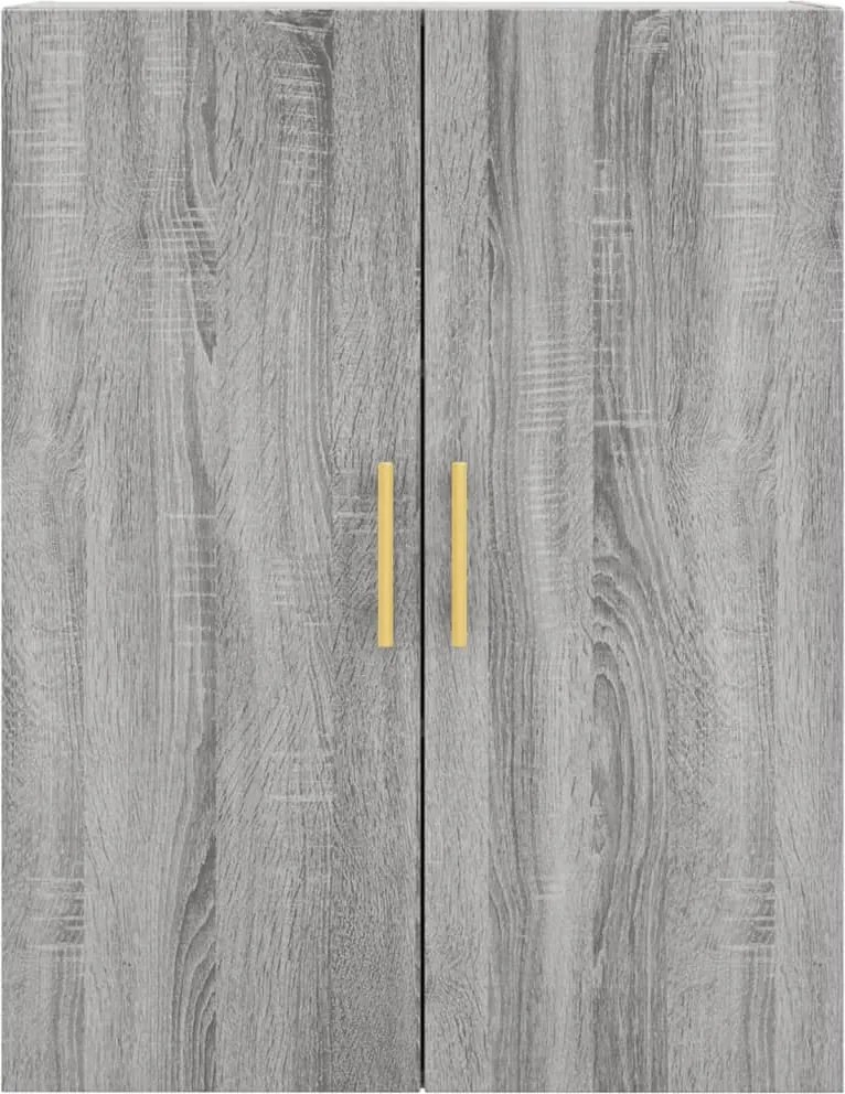 Skříň highboard šedá sonoma 69,5 x 34 x 180 cm kompozitní dřevo 3195785