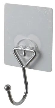 Samolepicí háček Compactor Bestlock Magic systém bez vrtání, chrom, nosnost až 3 kg