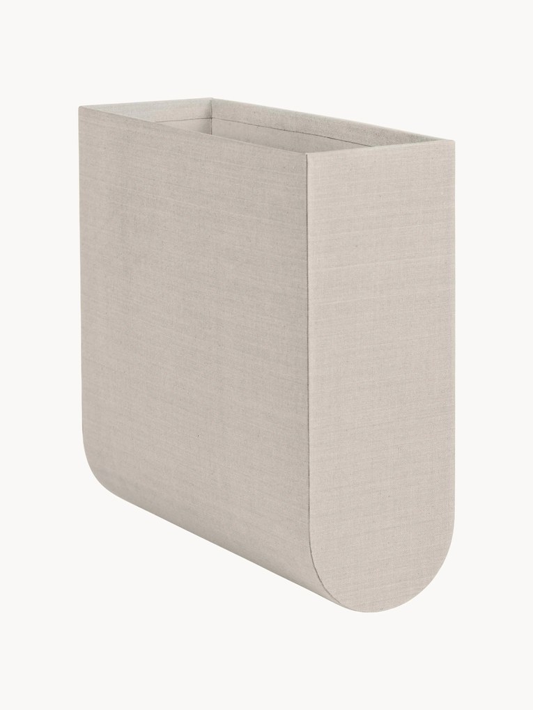 Ručně vyrobený skladovací box Curved, Š 12 cm