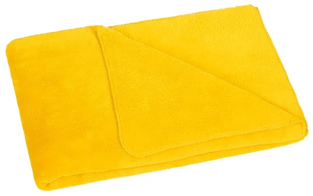 Bellatex Přikrývka Korall micro 75x100 cm žlutá