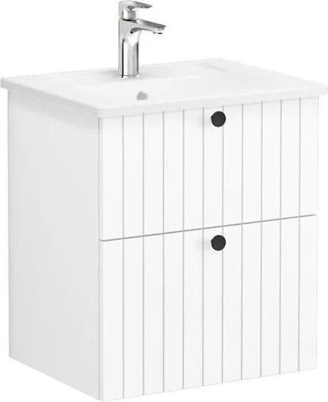 VitrA Root koupelnová skříňka s umyvadlem 60x67x46 cm bílá mat ROOTG60WINTS