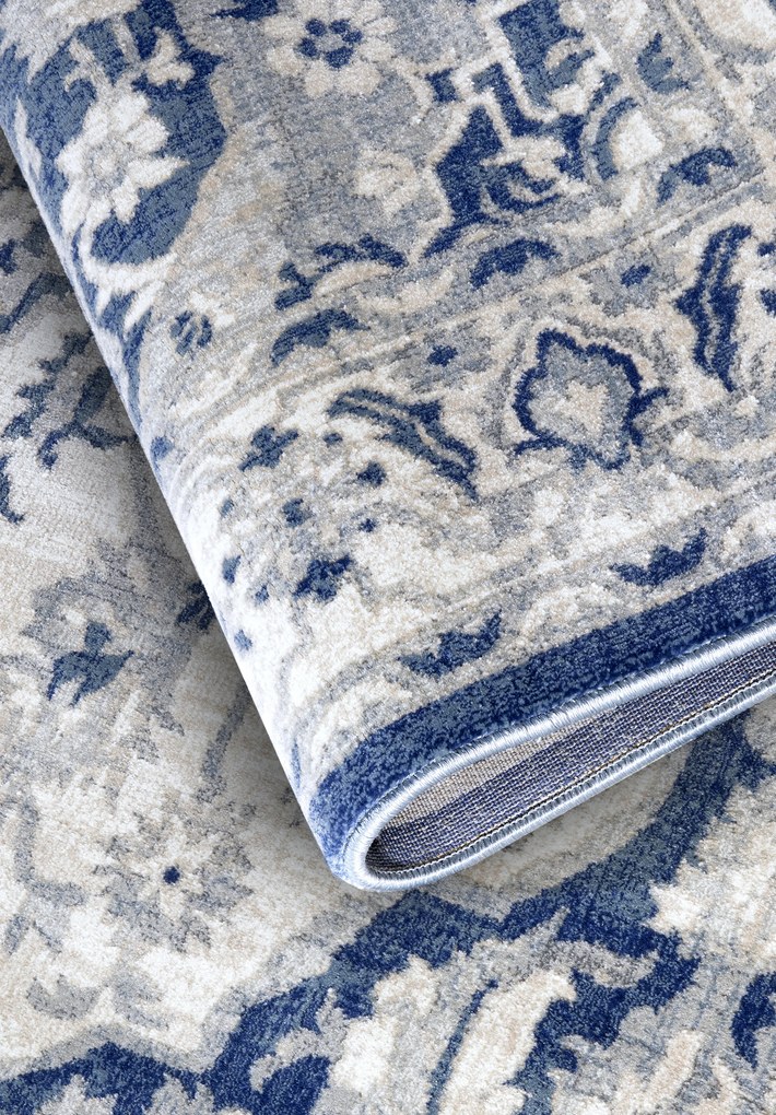 Villeroy & Boch Kusový koberec 106122 Cream, Blue, 160x235, modrá, ložnice