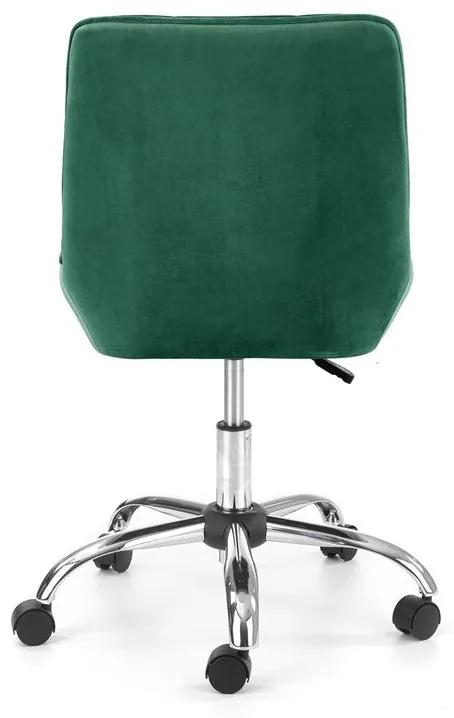 Halmar Dětská židle Rico, tmavě zelená