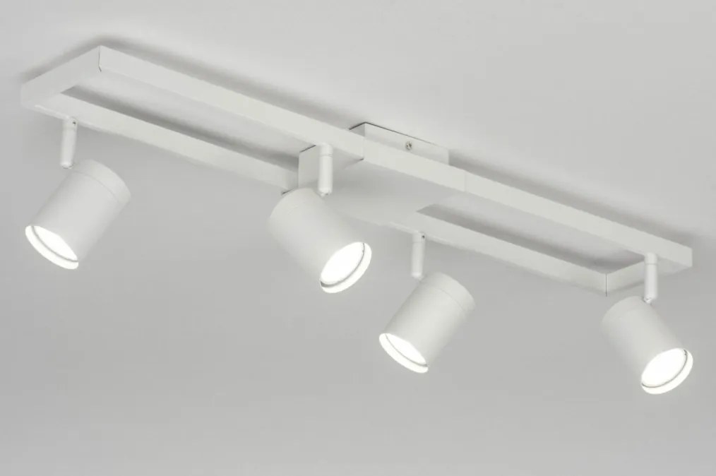 Stropní bodové svítidlo do kuchyně Halle White 4
