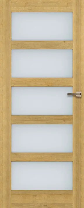 Interiérové dveře vasco doors BRAGA model 6 Průchozí rozměr: 70 x 197 cm, Orientace dveří: Levé dveře, Dekor: Buk jasmínový